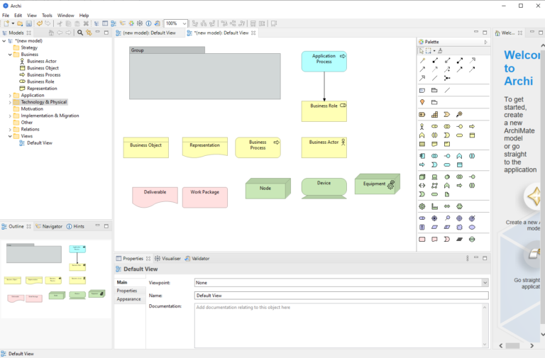 Archi – Archimate modelling – Software para modelagem visual – Fabiano ...