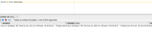 Como descobrir a versão do Oracle – Fabiano Bento